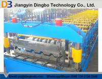China Roof Panel Sheet Metal Roll Forming Machine With High Speed And Low Labor for sale
