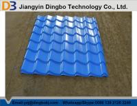 China Steel Glazed Tile Roof Forming Machine with 0.4 - 0.8mm Thickness of Material for sale