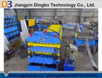 China Steel Tile Forming Machine with PLC Control System for Industry and Civilian Building for sale