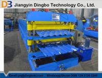 China Steel Tile Forming Machine with PLC Control System for Industry and Civilian Building for sale