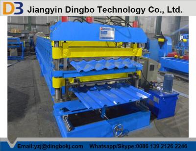 China Steel Tile Forming Machine with PLC Control System for Industry and Civilian Building for sale
