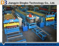 China Trapezoid Roof Panel Forming Machine With Chain Transmission For Greenhouses for sale