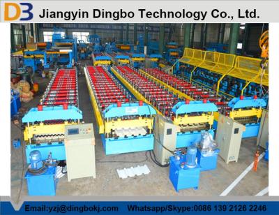 China Hydraulic Curving Machine with Line Speed 0-10m / min for Arch Roof Panel for sale