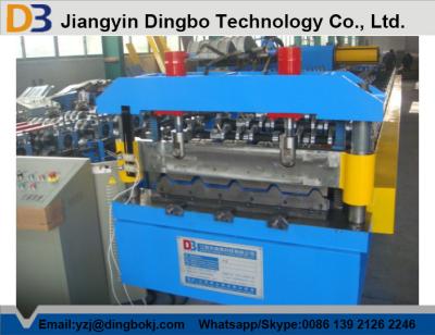 China Steel Tile Roof Panel Roll Forming Machine With Hydraulic Control System For Automotive for sale