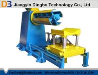 China 10 Tons Hydraulic Uncoiler Machine 5.5 KW For Coil Width 1700mm for sale
