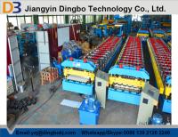 China Roof Panel Roll Forming Machine With Hydraulic Control For Automatic for sale