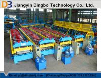 China Roof Panel Roll Forming Machine With Hydraulic Control For Automatic for sale