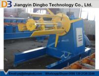 China Hydraulic Uncoiler Machine with PLC Vector Inverter Control System with Hydraulic Station for sale