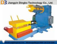 China PLC Control Hydraulic Uncoiler Decoiler 10T Machine With 5.5 KW Unit Power for sale