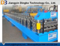 China 5.5kw Roof Panel Roll Forming Machine With 18 Stations + / - 0.5mm Cutting Length Tolerance for sale