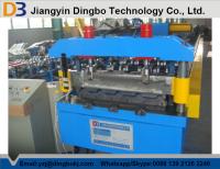China 5.5kw Roof Panel Roll Forming Machine With 18 Stations + / - 0.5mm Cutting Length Tolerance for sale