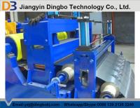 China Semiautomatic 380V / 3PH Steel Slitting Line Machinery With Hydraulic Tension Station for sale