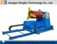 China Automatic PLC Control 3KW Hydraulic Uncoiler Machine 0-35m/Min Speed for sale