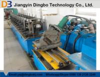 China 4kw Cr12mov C Shape Stud Roll Forming Machine With Galvanized Board / Press Brake Machine for sale