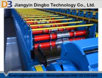 China 7.5kw High Speed Metal Roof Roll Forming Machinery with Man-made Uncoiler for Lighting for sale