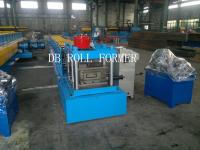China C Purlin Roll Forming Machine With Gcr15 Bearing Steel 12 Groups Rollers for Store Fixture for sale