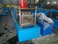 China 15rows Rollers / PLC vector inverter Gcr 15 Z purlin roll forming machine for sale