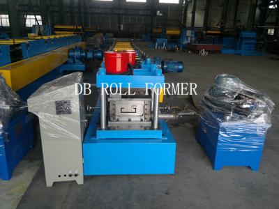 China C Purlin Roll Forming Machine With Gcr15 Bearing Steel 12 Groups Rollers for Store Fixture for sale
