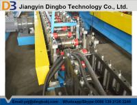 China Automatic Roller Shutter Door Roll Forming Machine With PLC Control 10-15M / Min for sale
