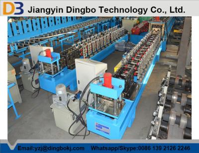 China Automatic Roller Shutter Door Roll Forming Machine With PLC Control 10-15M / Min for sale