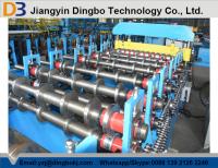 China PLC Control Ceiling Metal Wall Panel Roll Forming Machine For 0.3 - 0.8mm Aluminium Steel for sale