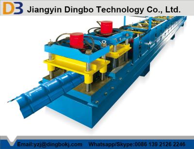 China China Manufacturers 0.3-0.8mm Thick Metal Roof  Ridge Cap Making Machine for sale