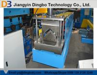 China High Precision Metal Roof Ridge Cap Roll Forming Machine With 5 Ton Decoiler for sale