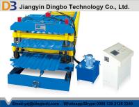China High Grade Metal Cold Rolled Glazed Steel Tile Forming Machine With Custom Galvanized Step Tile Roll Forming Machine for sale