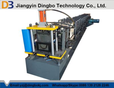 China Rain Gutter Roll Forming Machine Construction Material Roofing 450mm - 550mm Inner Diameter for sale