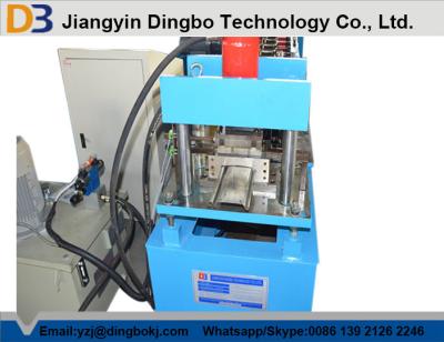 China Hydraulic Electrical Rolling Shutter Door Roll Forming Machine With PLC Control System for sale