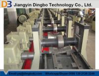 China Hydraulic Cutting Steel Storage Rack Roll Forming Machine With With 5 Ton Decoiler for sale