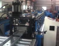 China Fire / Vane Smoke Damper Metal Roll Forming Machine With Cr 12 Quenched Cutter for sale