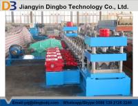 China PLC Steel W Beam Guardrail Roll Forming Machine With 2 Years Warranty for sale