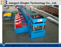 China Blue Guardrail Roll Forming Machine , Highway Guardrail Making Machine CE And ISO for sale