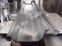 China Rolling Shutter Slats Roll Forming Machine With PU Foam - Filled Device for sale
