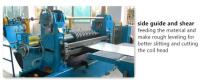 China 15Ton 2mm Coil Sheet Metal Steel Slitting Line With Straightener for sale