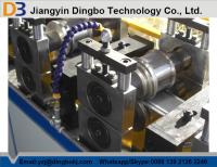 China Hydraulic Cutting Rolling Shutter Slats Roll Forming Machine With 0-15m / Min Forming Speed for sale