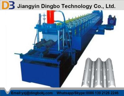 China Low Noise Highway Guardrail Machine , Automatic Roll Forming Machine ISO CE SGS for sale