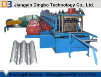 China Low Noise Highway Guardrail Machine , Automatic Roll Forming Machine ISO CE SGS for sale