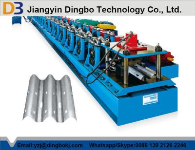 China Gear Box Guardrail Roll Forming Machine For Customized , Large Production Capacity for sale