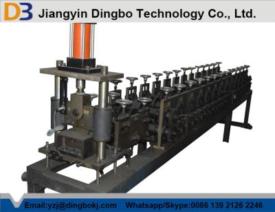 China Full Automatic Steel Shutter Door Roll Forming Machine Side Guide Rail Making for sale