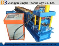 China Shelving Box Beam Warehouse Rack Roll Forming Machine With Cr 12 Quenched Cutter for sale