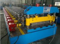 China Wall Panel Roof Panel Roll Forming Machine With Touch Screen PLC Control System for sale
