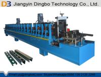 China Competitive Price Galvanized Steel Solar PV Panel Mounting Brackets Roll Forming Machine with 80tons Punching Mahcine for sale