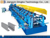 China Fully Automatic Change the Size CZ Steel Purlin Channel Shape Making Roll Forming Machine for sale