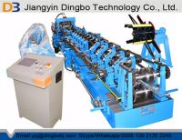 China Hydraulic Pre-punching Adjustable Size Steel CZ Purlin Roll Forming Machine With 5 Tons Decoiler for sale