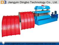 China 0.3-0.8mm Thick Colour Coated Steel Roof Panel Curving Machine for sale