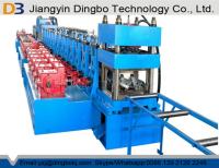 China Heavy Duty Highway Guardrail Roll Forming Machine with Gearbox Transmission for sale
