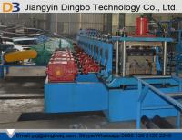 China Heavy Duty Highway Guardrail Roll Forming Machine with Gearbox Transmission for sale