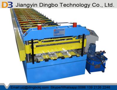 China 2 Years Warranty Floor Deck Roll Forming Machine For Building Material for sale
